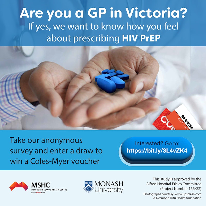 Barriers to prescribing PrEP by GPs - Melbourne Sexual Health Centre (MSHC)